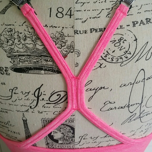 Victoria's Secret | Intimates & Sleepwear | Vsx Neon Pink Sports Bra ...